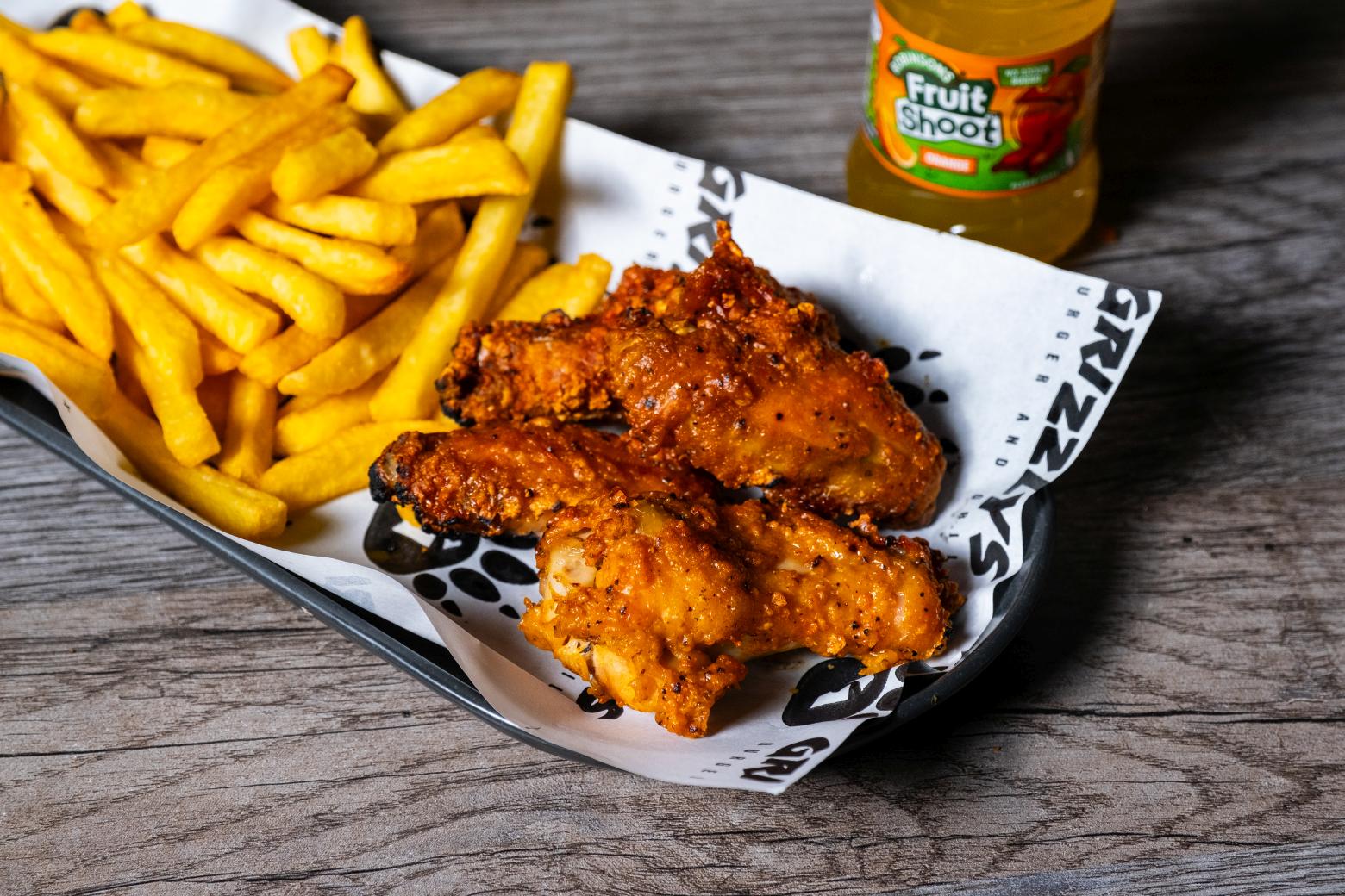 Grizzlys Canning Town Menu & Order Online | Burgers & Chicken